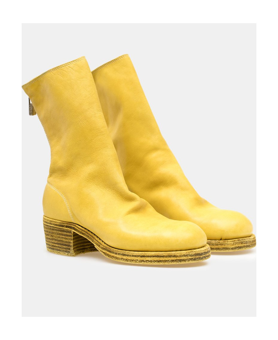 Guidi 788z Zipper Boots In Yellow | ModeSens