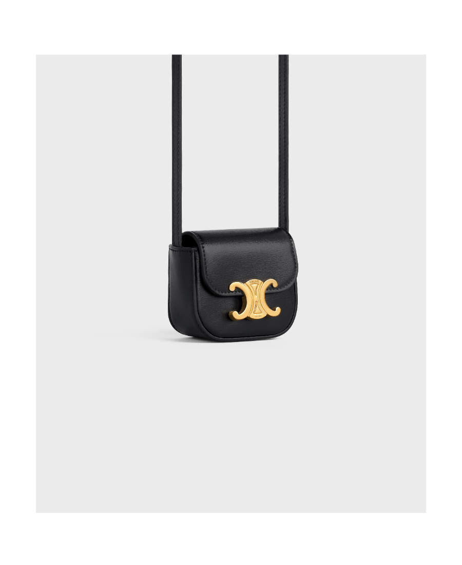Celine Mini Claude Shoulder Bag In Black | ModeSens