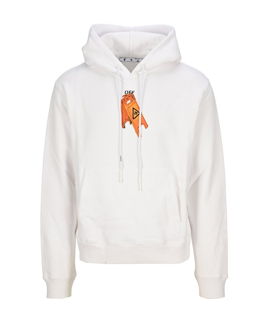 Off-white Pascal Skeleton Painting Hoodie In White | ModeSens