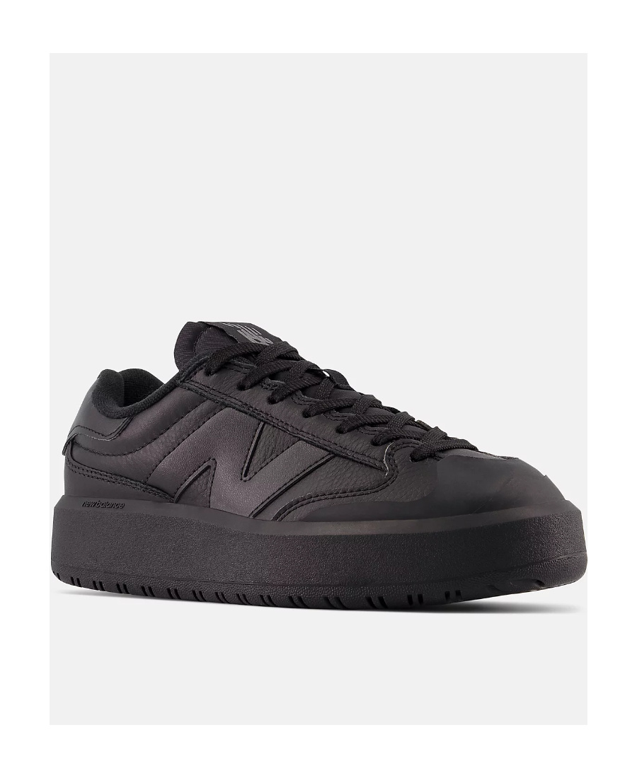 New Balance Logo Sports Shoes In Black | ModeSens