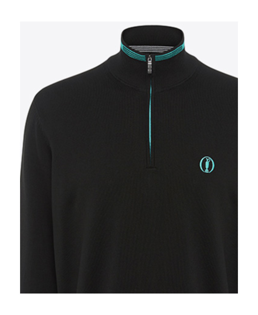 Hugo Boss Logo Details Sweater In Black | ModeSens
