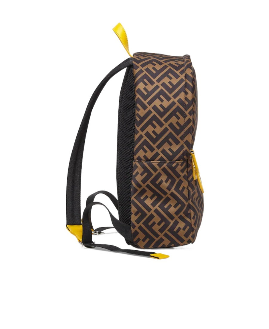Fendi Monogrammed Backpack In Black | ModeSens