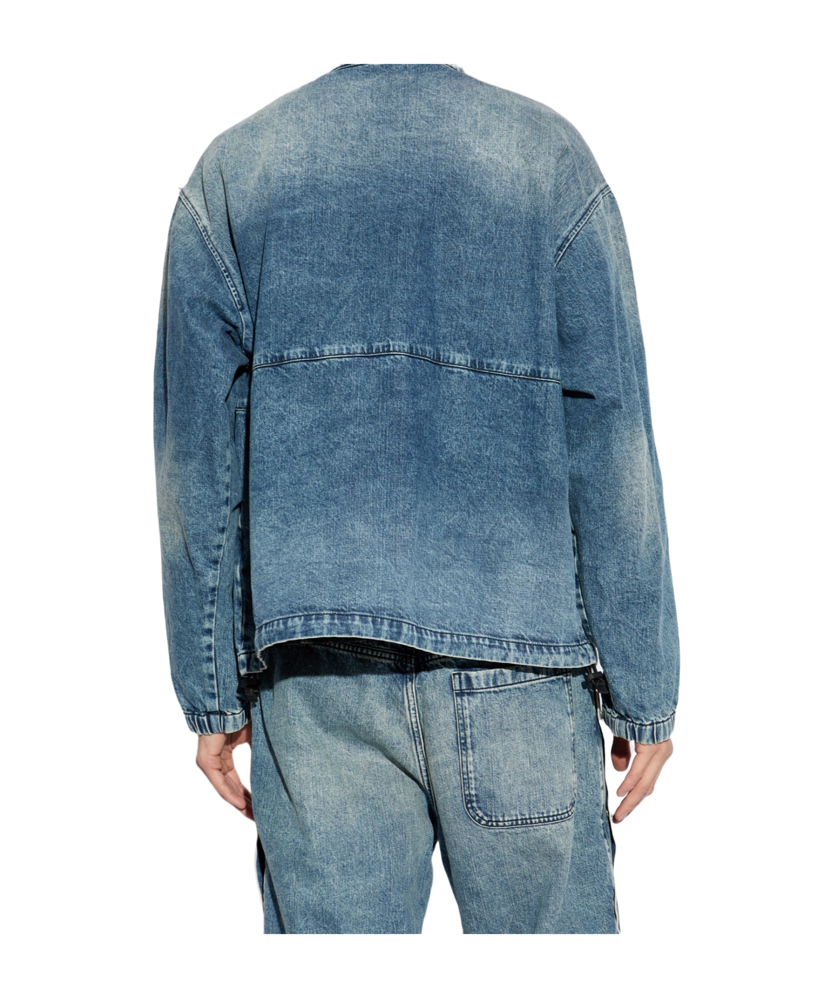 Diesel Washed-denim Jacket In Blue | ModeSens