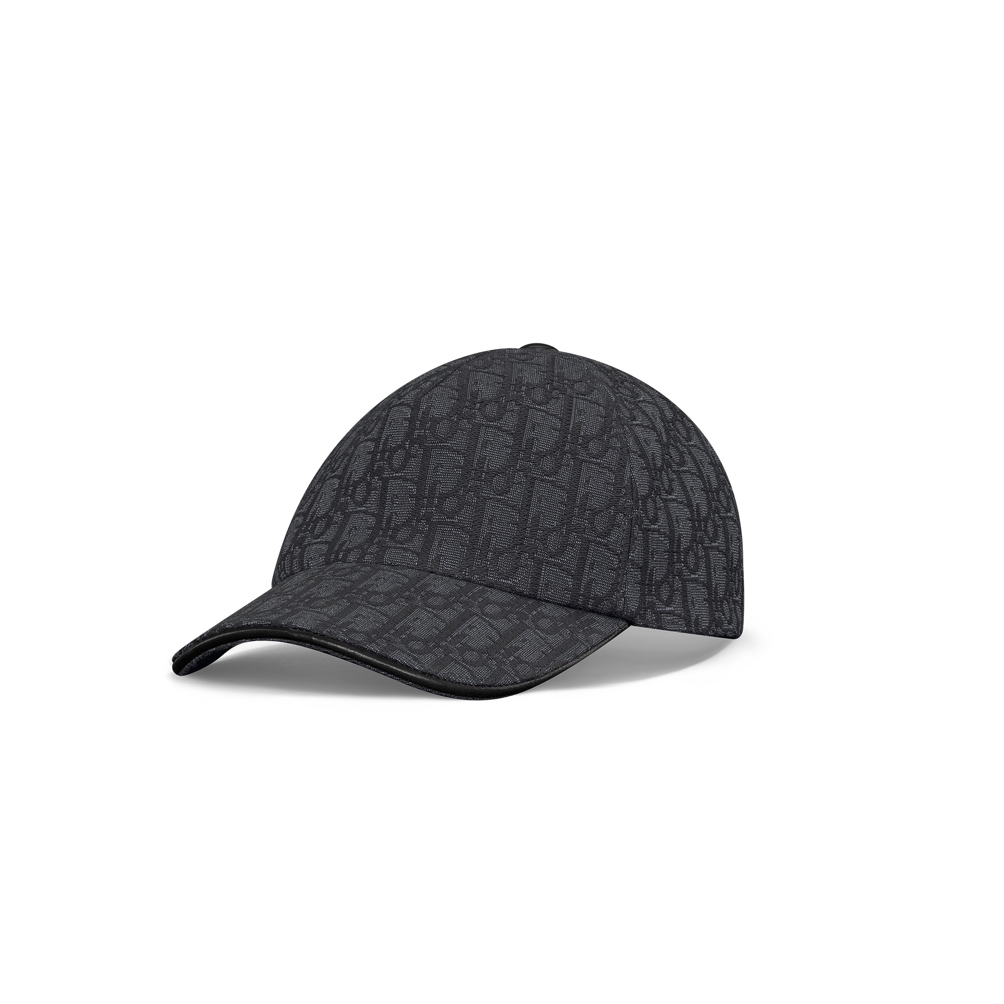 Dior Oblique Printed Baseball Cap In Black | ModeSens