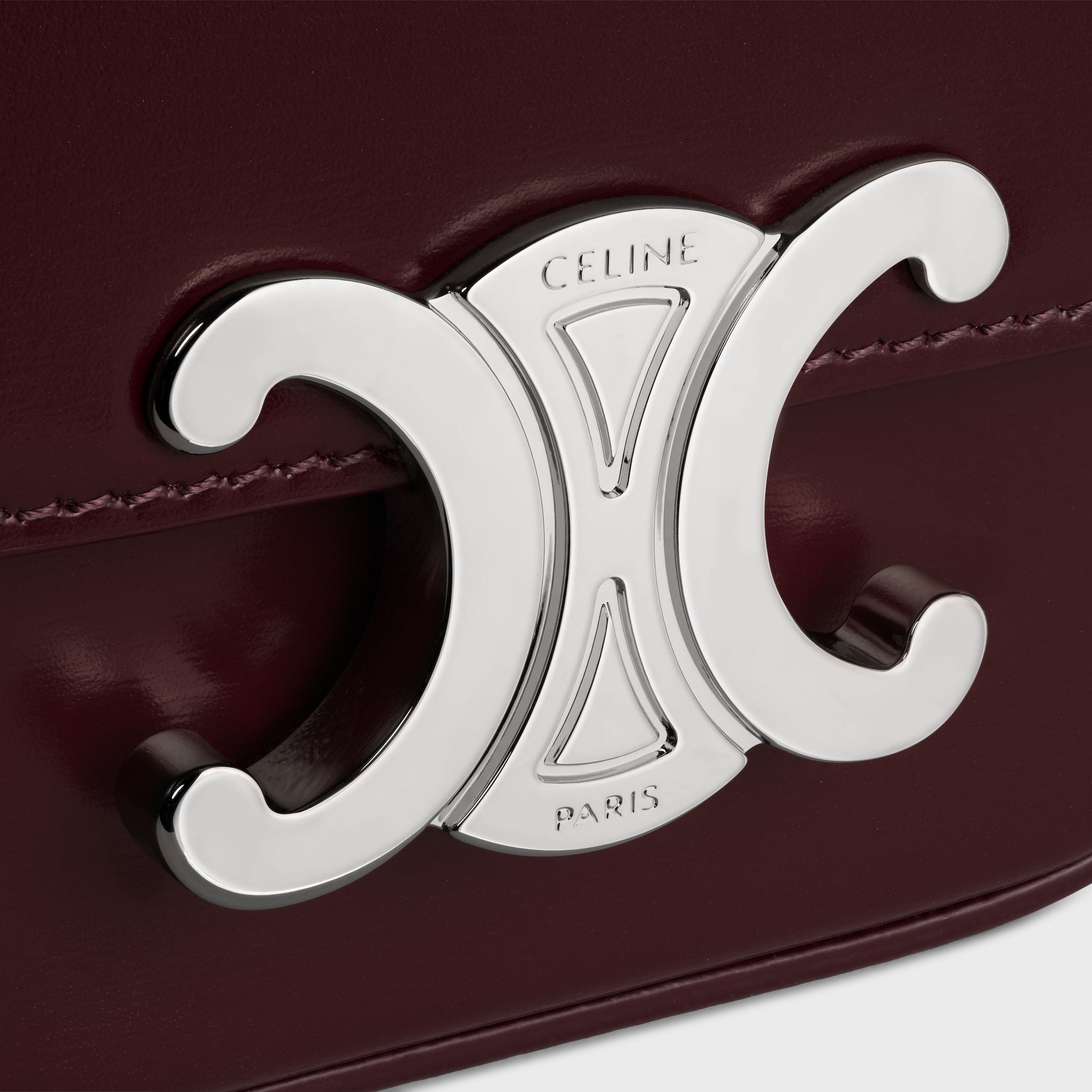 Celine Mini Chain Claude In Shiny Calfskin | ModeSens