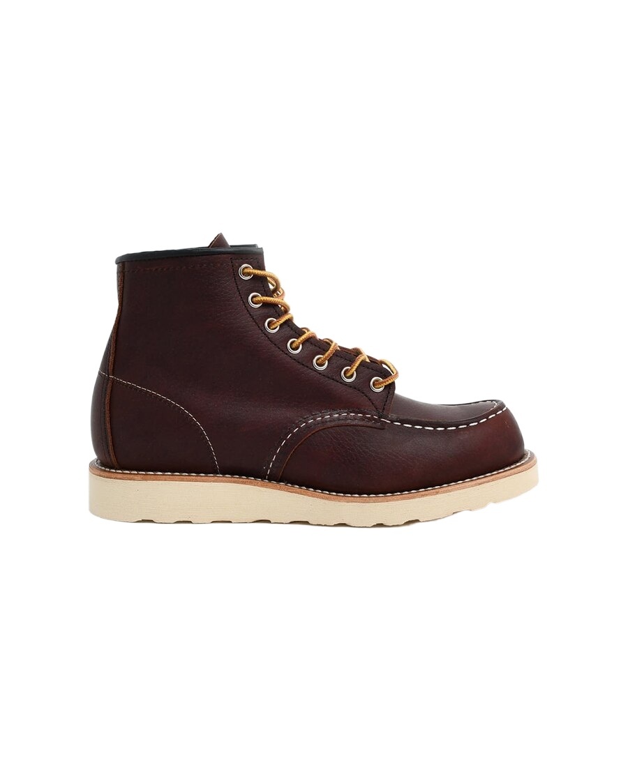 Red Wing Shoes Moc Toe 8138 6 Leather Boot Briar Oil Slick Brown | ModeSens