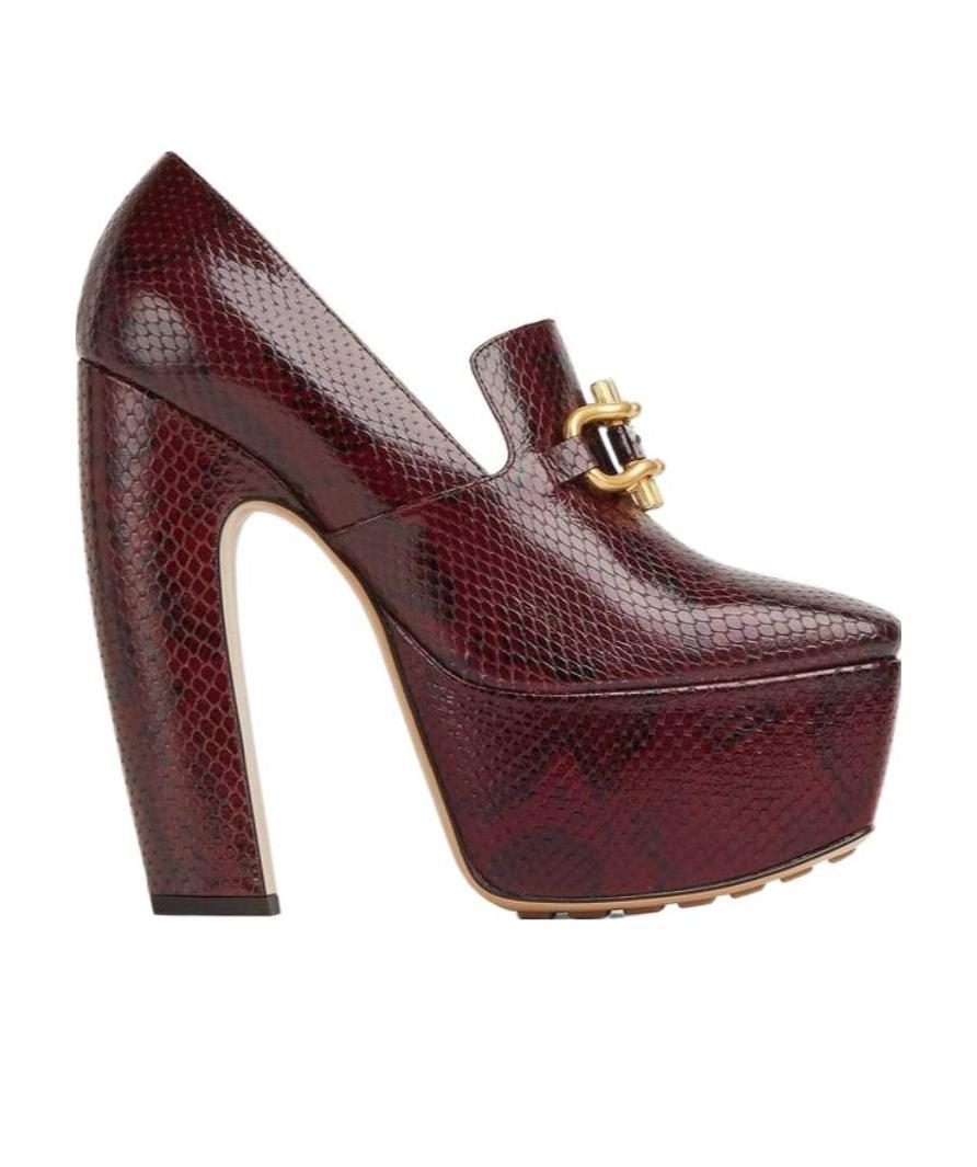Bottega Veneta Square Toe High Heels In Brown | ModeSens