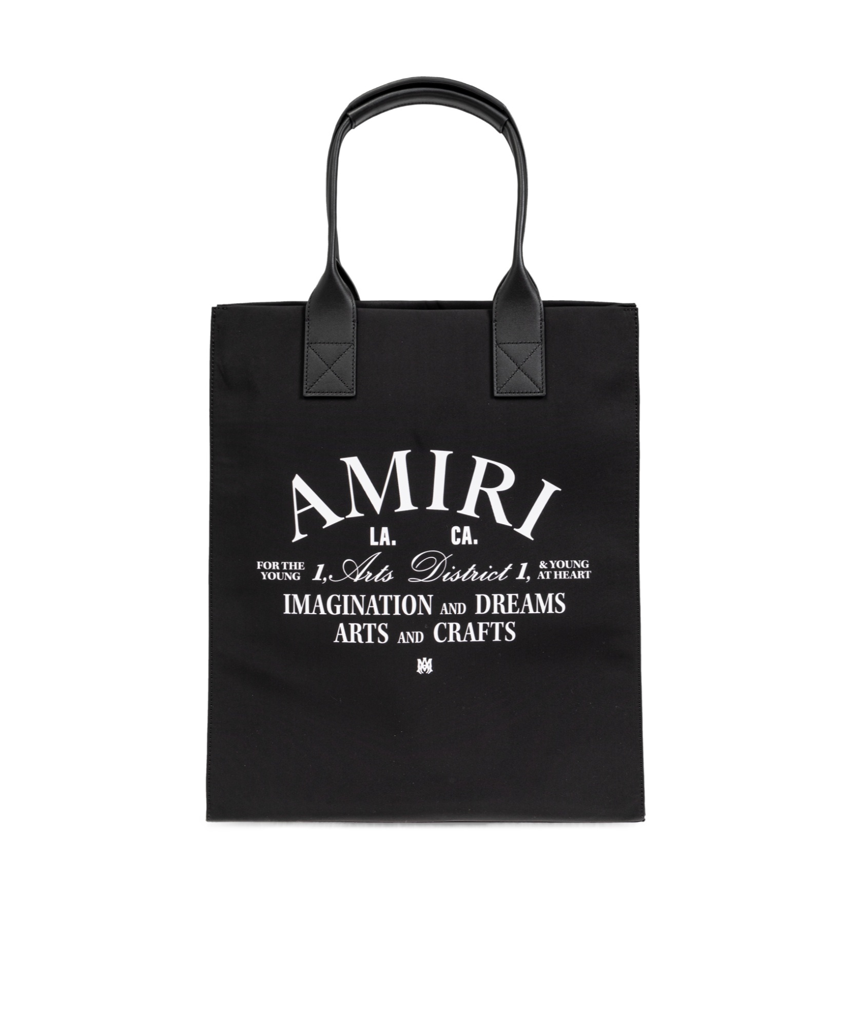 Amiri Logo Shoulder Bag In Black | ModeSens