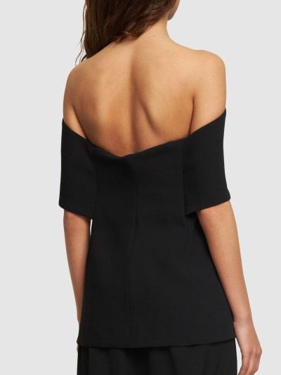 Totême Bare Shoulder Design To Wipe The Chest | ModeSens