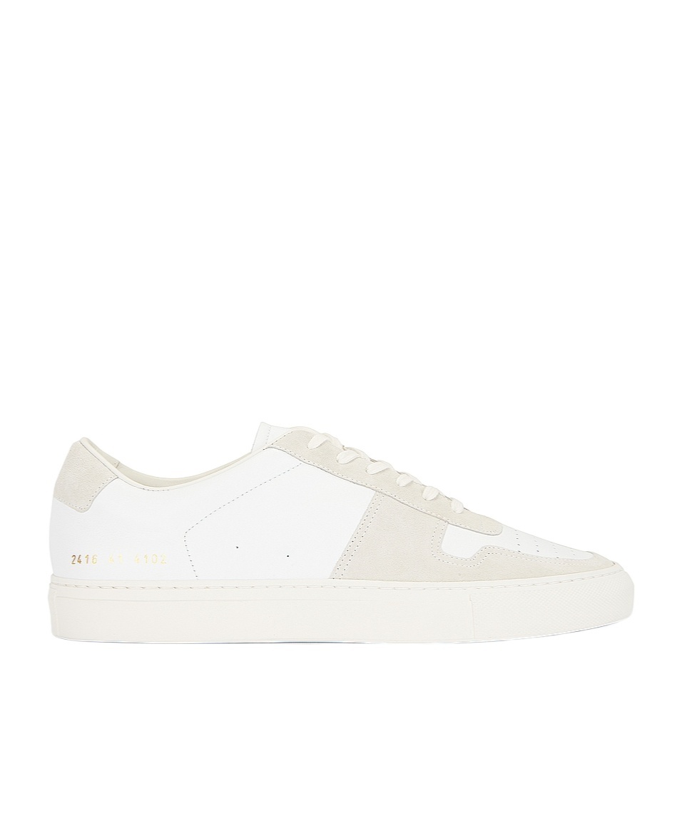 Common Projects Bball Panelled Sneakers In White | ModeSens