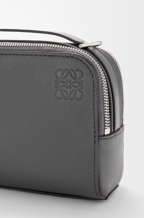 Loewe Mini Crossbody Camera Bag In Soft Grained Calfskin In Orange ...