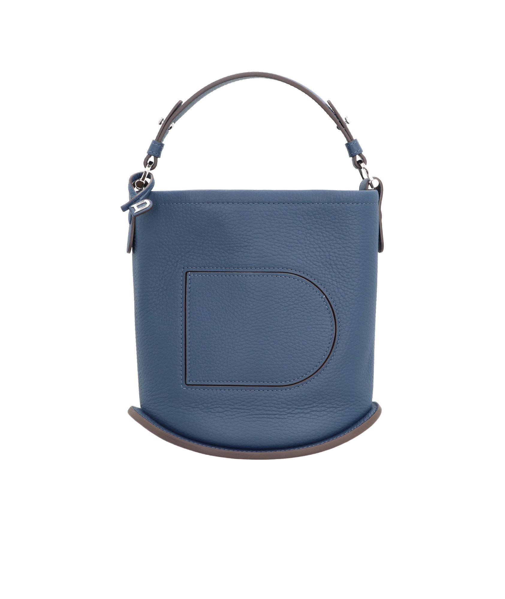 Delvaux Top Handle Bucket Bag In Blue | ModeSens