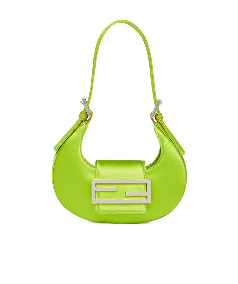 Fendi Acid Green Leather Mini Cookie Handbag | ModeSens