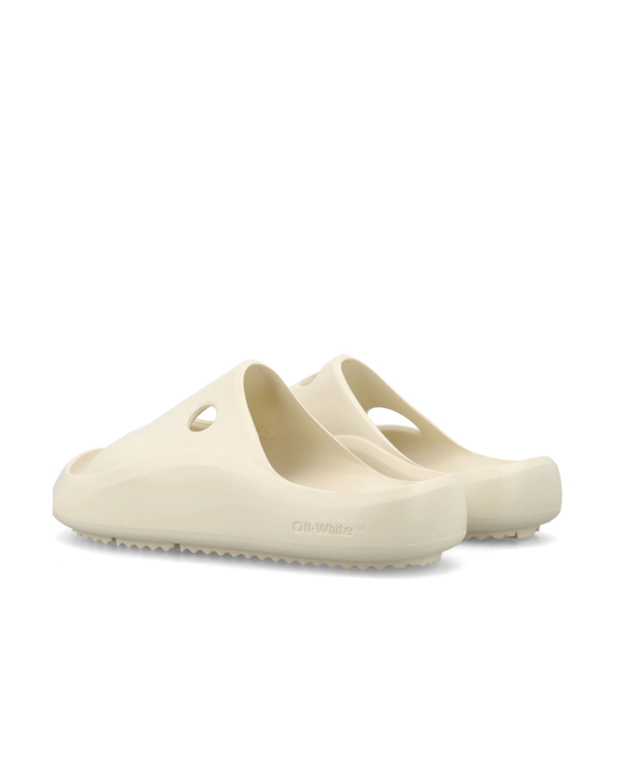 Off-white Beige Meteor Pool Slides In White White | ModeSens