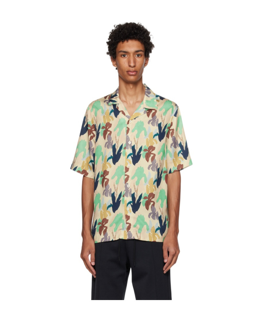 Paul Smith Graphic-print Short-sleeve Shirt In Multicolor | ModeSens