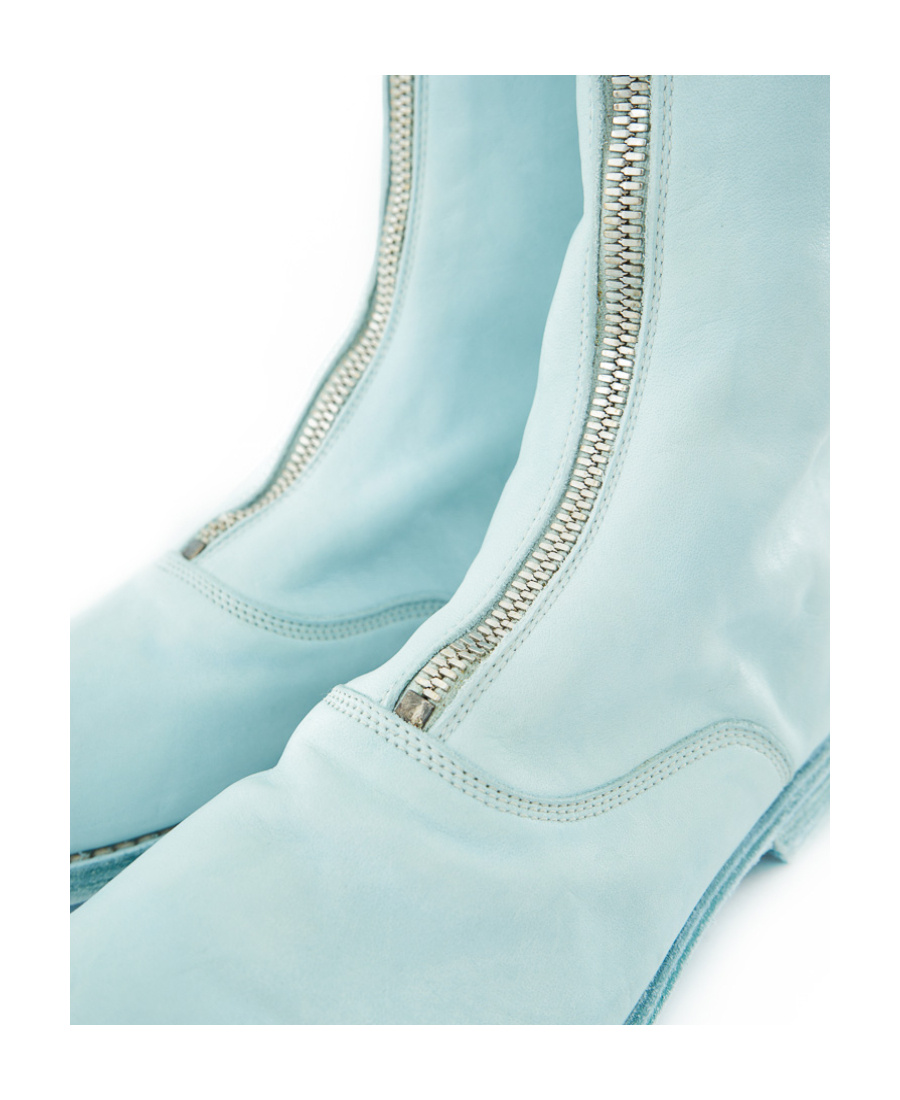 Guidi Stivali Con Zip Frontale In Light Blue | ModeSens