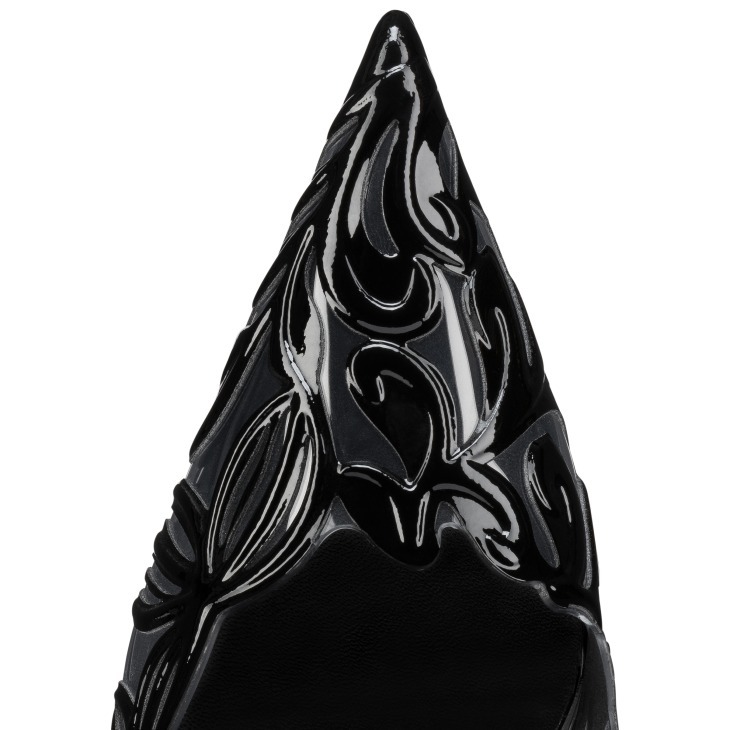 Christian Louboutin Apostropha Petuina 80 Patent-leather And Pvc Courts ...