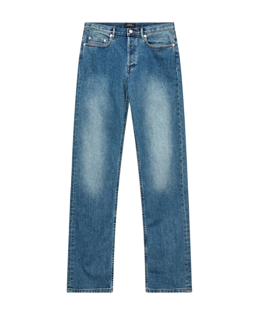 Apc Straight Jeans In Blue | ModeSens
