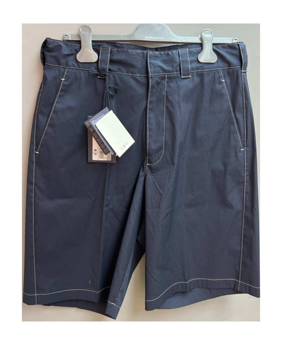 Prada Triangle-logo Poplin Bermuda Shorts In Black | ModeSens