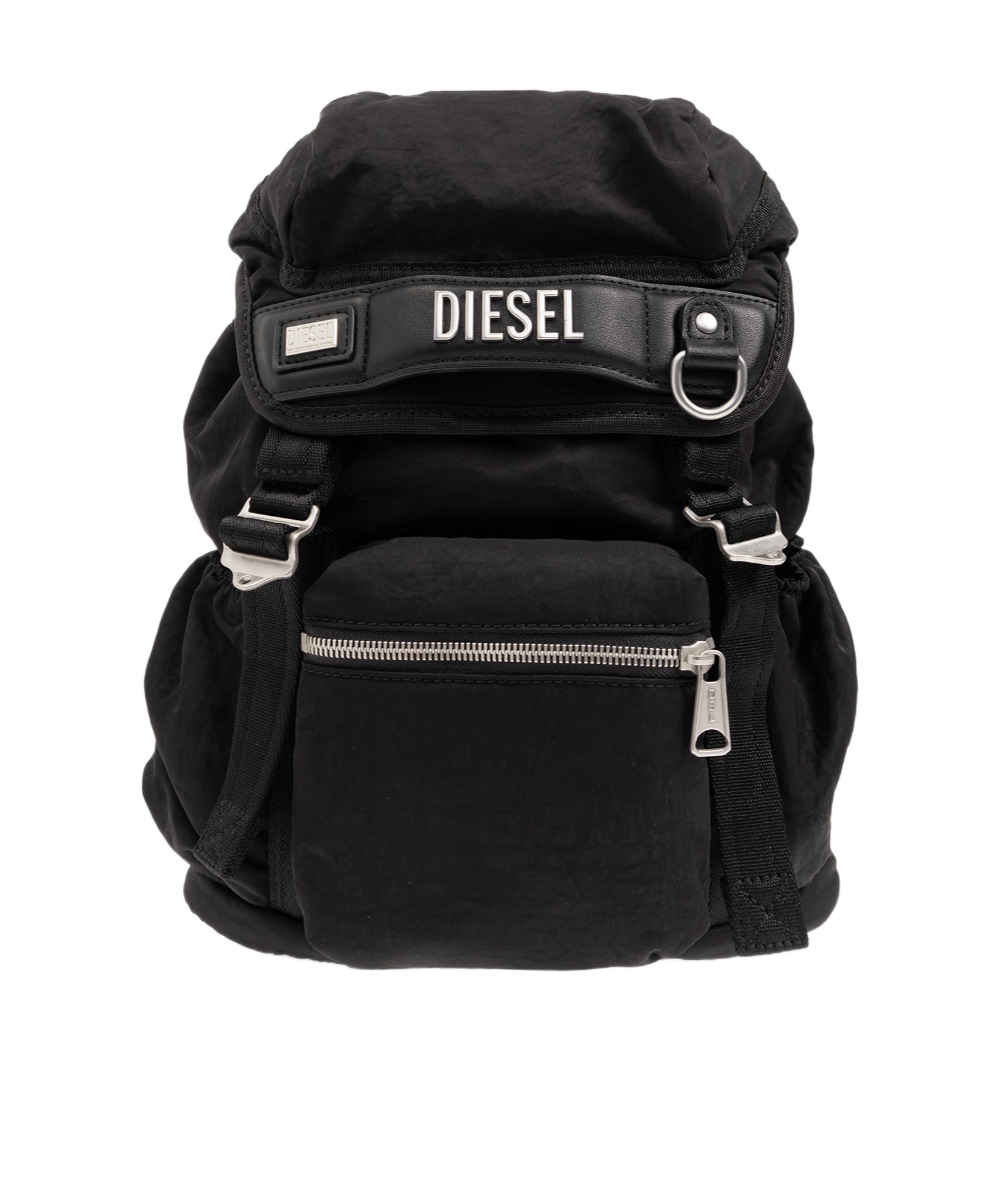 Diesel Small Logos Backpack In Black | ModeSens