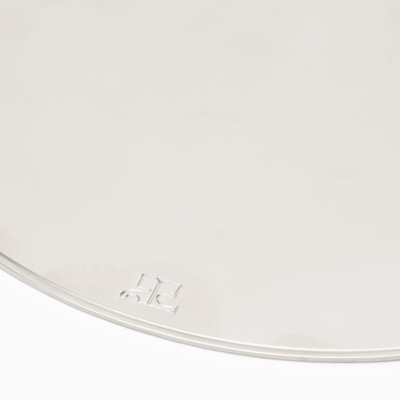 Courrèges Pendant Necklace In White | ModeSens