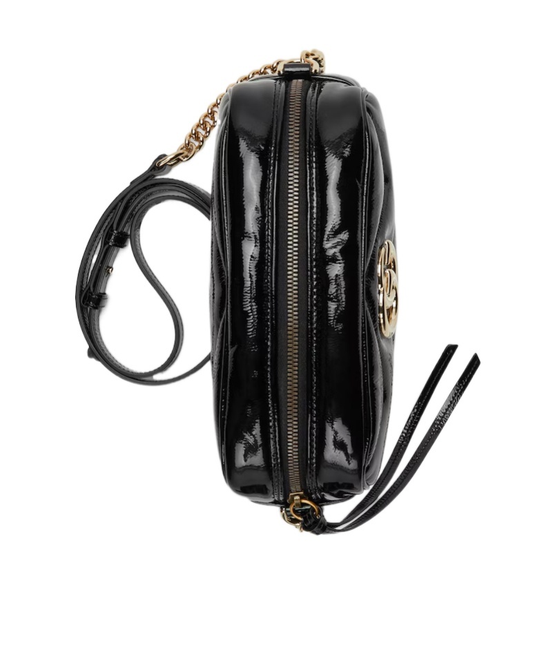 Gucci Gg Marmont Small Shoulder Bag In Black | ModeSens