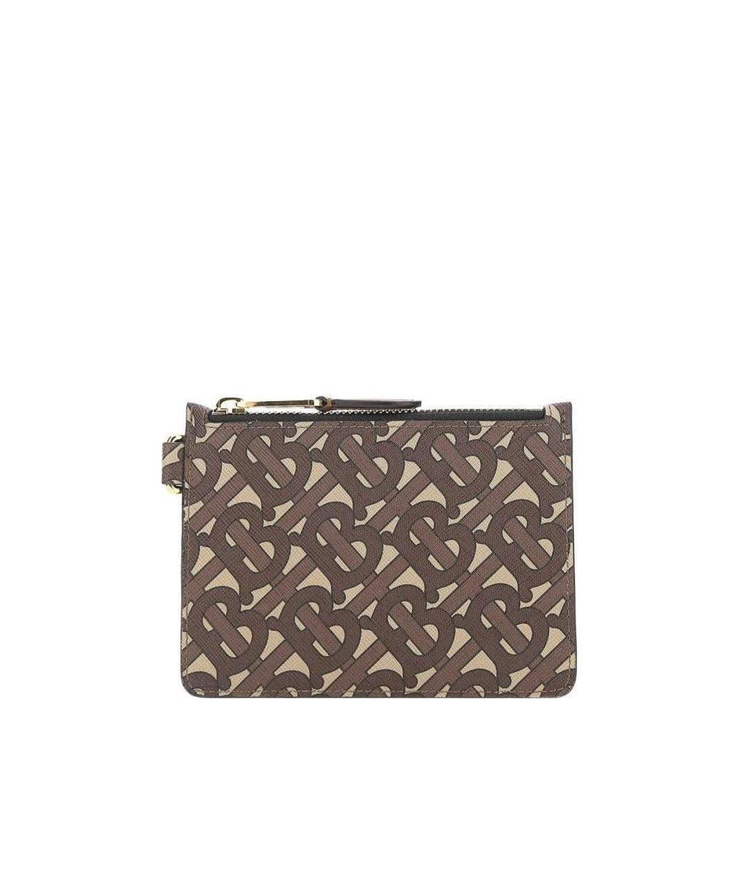 Burberry Monogram-print Wallet In Gray | ModeSens
