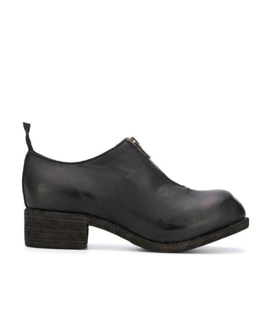 Guidi Pl0 Front Zipper Love Shoes In Black | ModeSens