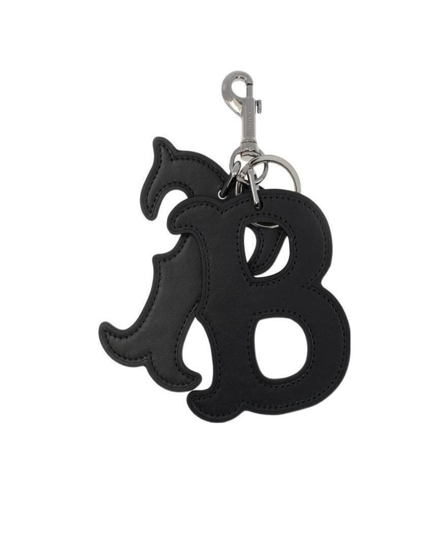 Burberry Letter Motif Key Charms In Black | ModeSens